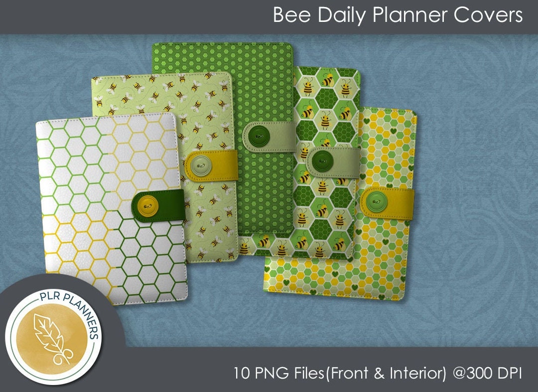 Undated Bee Themed Digital Planner - Etsy