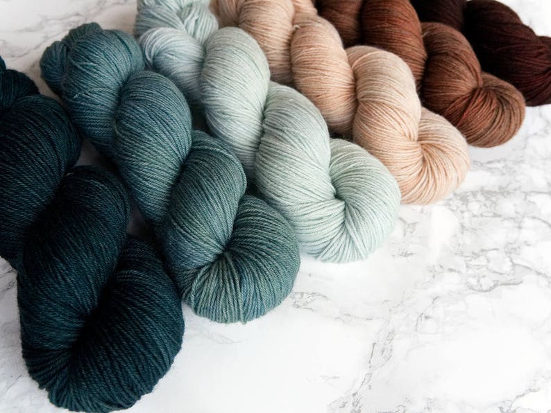 Find Your Fade Kit Hand Dyed Yarn Gradient Set Fall - Etsy