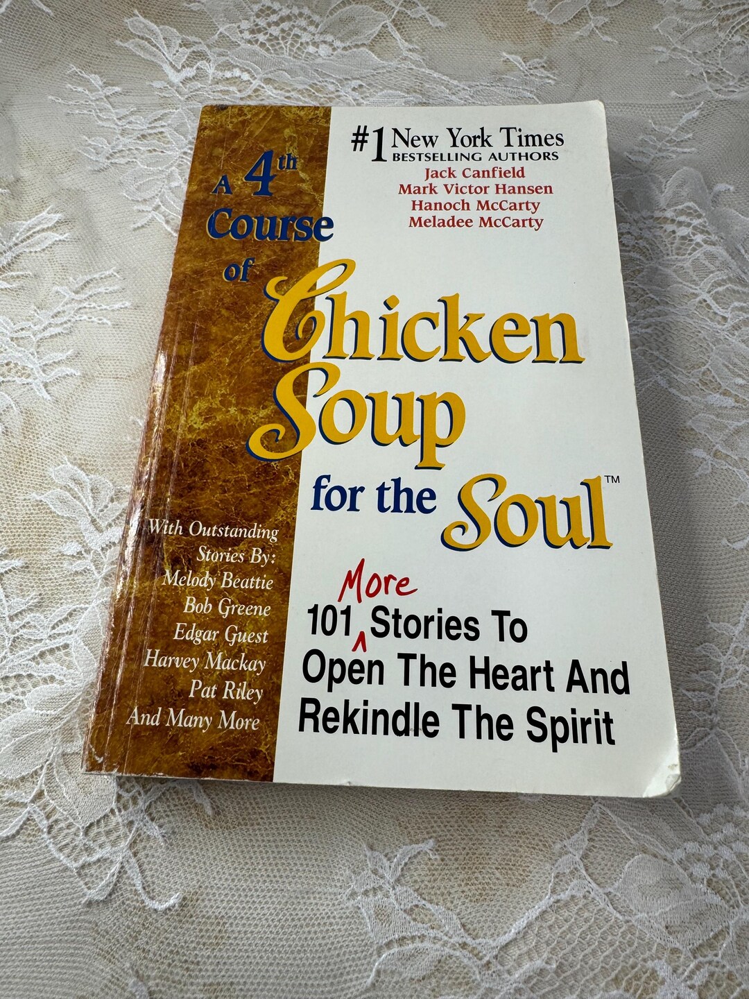 Vintage Book ~ Chicken Soup for the Soul ~ A 4th Course of Chicken Soup ...
