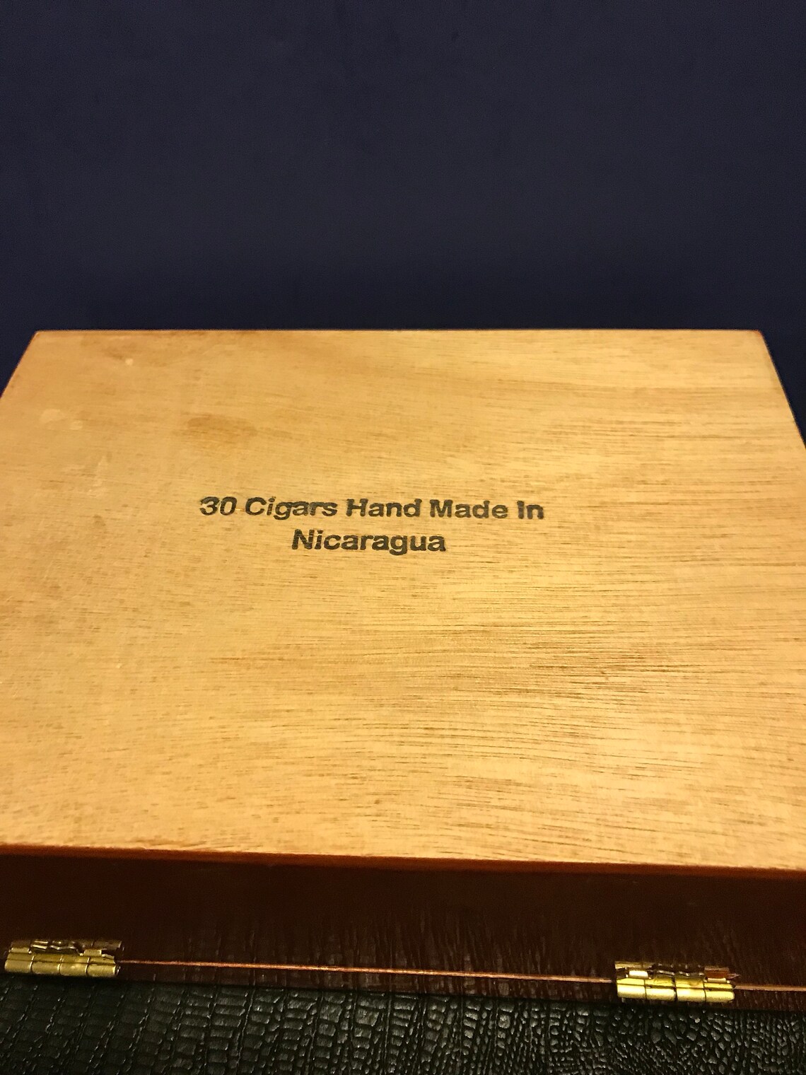 John Bull Cigar Box~ Bulldog~wooden Cigar Box~ Nicaragua~mancave Decor ...