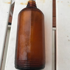 Vintage Abbott Brown Amber Glass Bottle - Embossed ~ Abbott ...