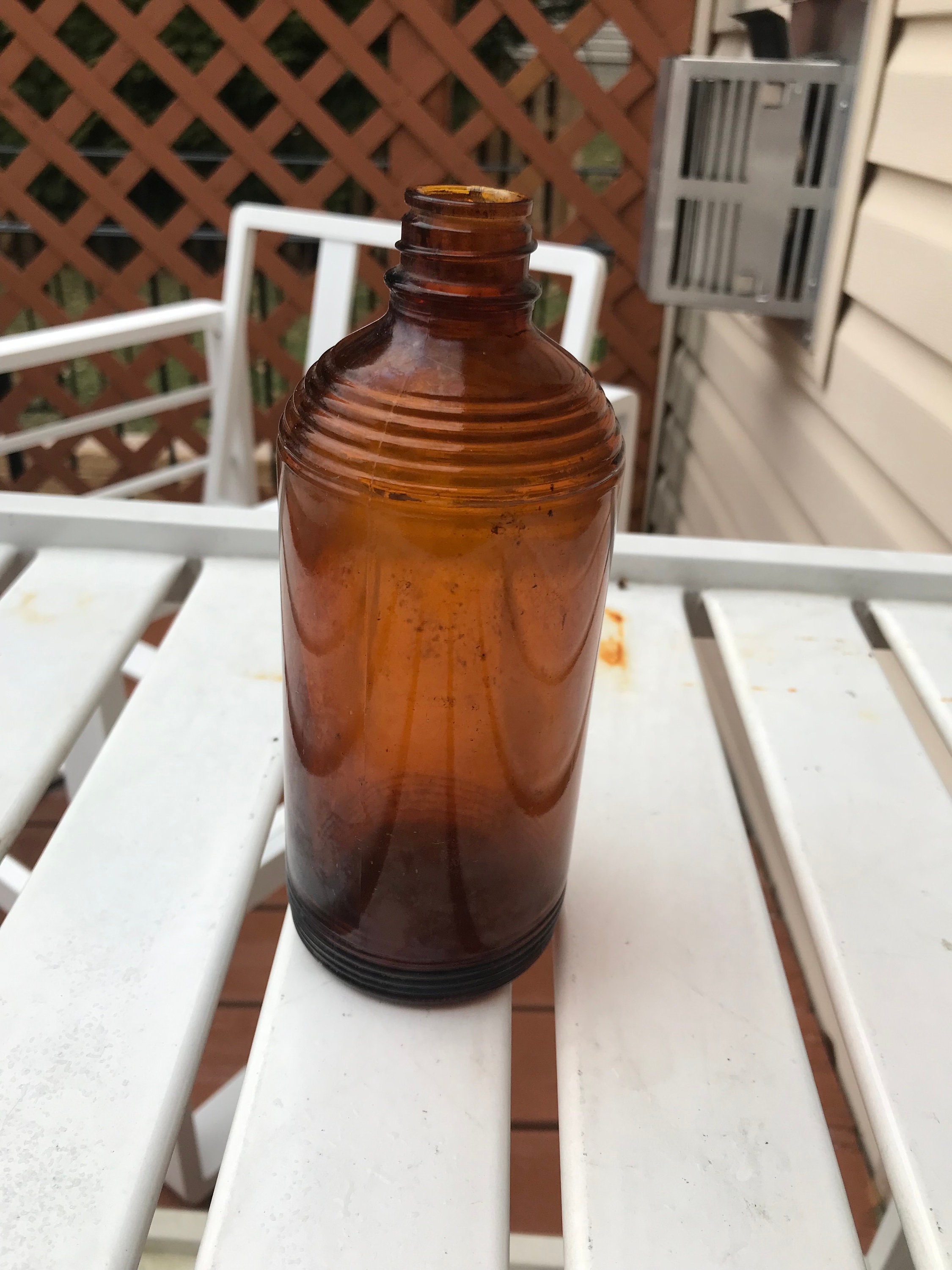 Vintage Abbott Brown Amber Glass Bottle - Embossed ~ Abbott ...
