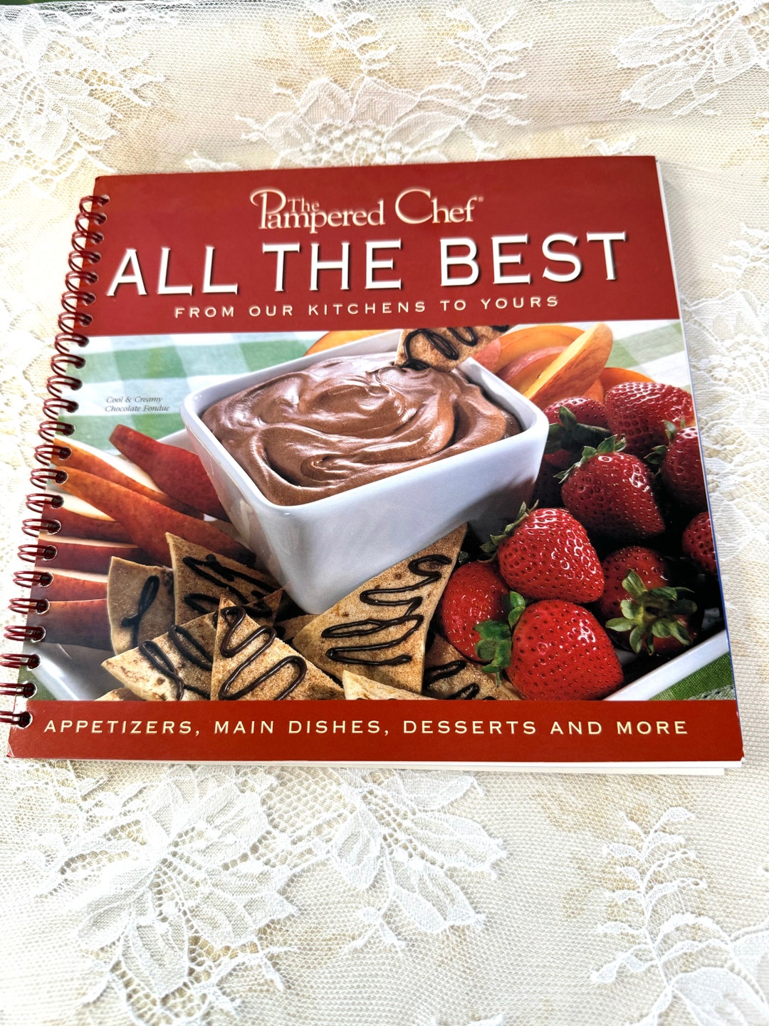 Vintage Cookbook ~ the Pampered Chef Cookbook ~ All the Best From Our ...