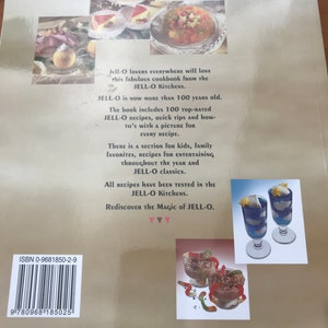 The Magic of Jello - Kraft Foods - Jello Treats - 1998 Jello Recipes - Etsy