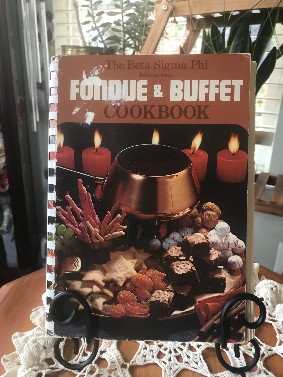 Beta Sigma Phi International Fondue and Buffet Cookbook 1972 - Etsy