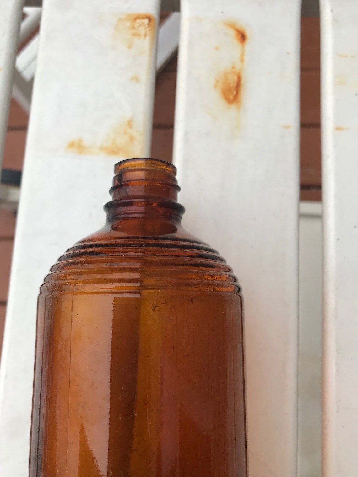 Vintage Abbott Brown Amber Glass Bottle - Embossed ~ Abbott ...