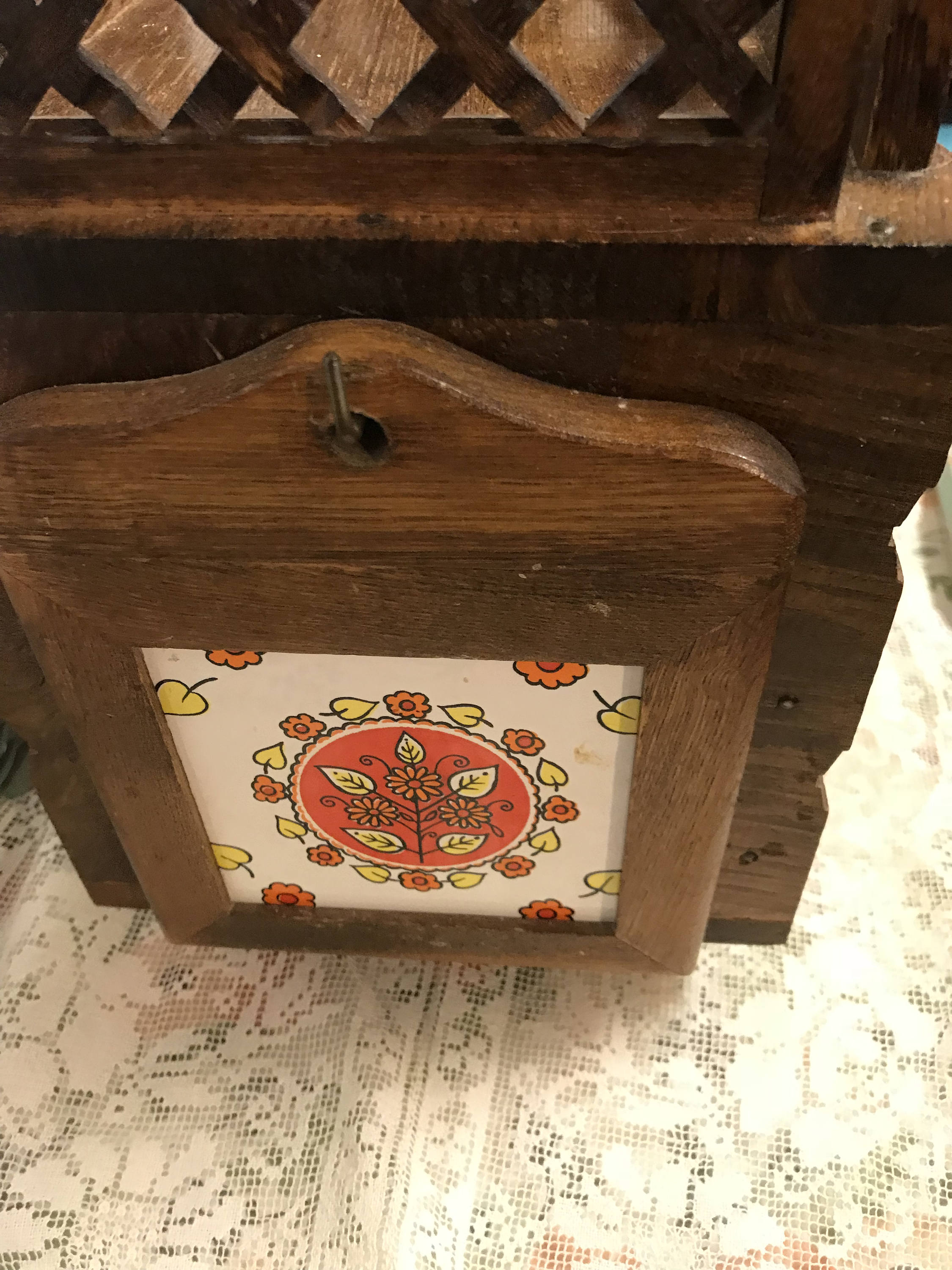 Vintage Himark Wooden Square Shaped Lazy Suzy swivel Shelf - Etsy