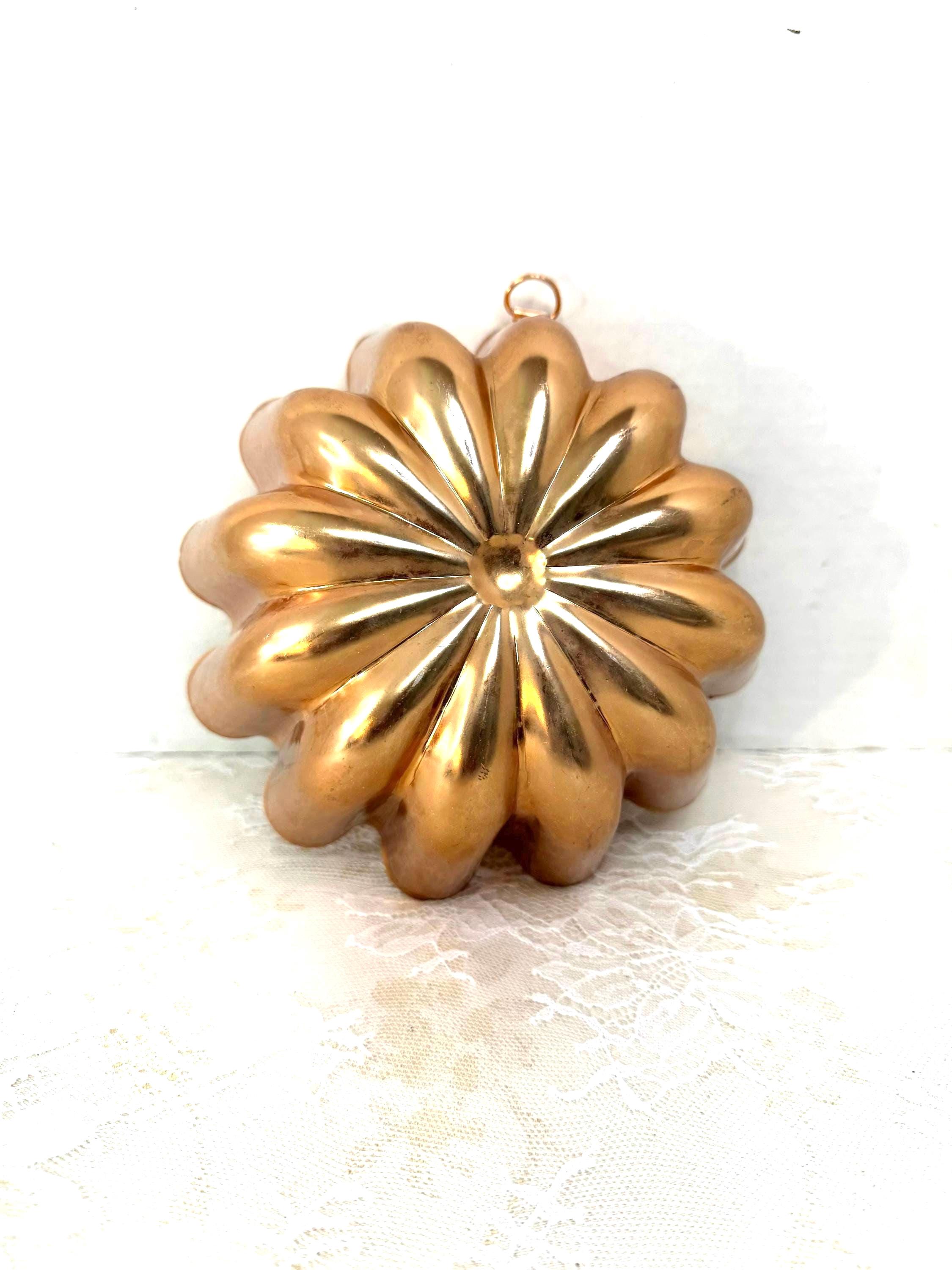Vintage Copper Mold ~ Bundt Mold ~ Jello ~ Cake Mold ~ Country Kitchen ...