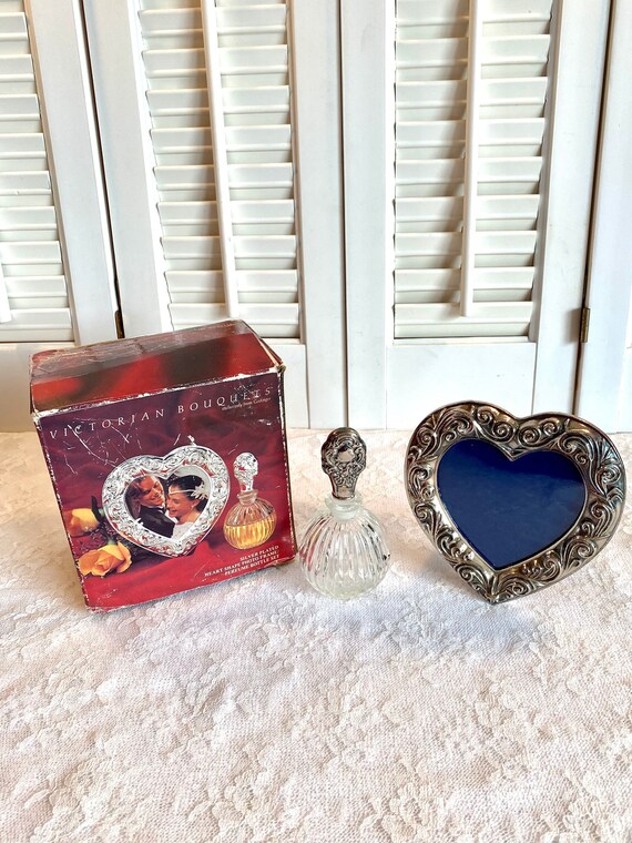 Vintage Godinger Photo Frame and Perfume Bottle/victorian - Etsy