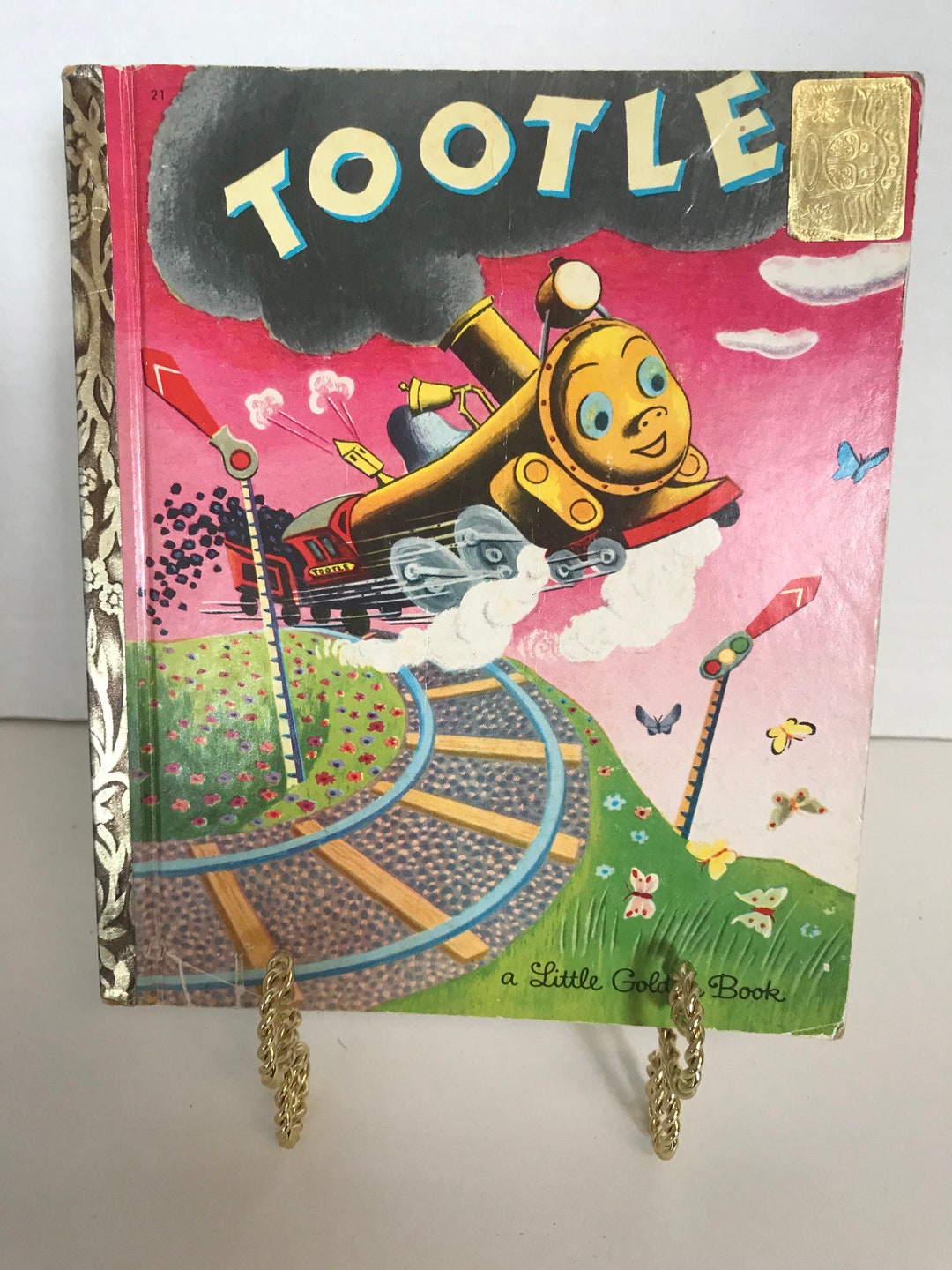 Vintage 1946 Tootle Little Golden Books Children Storytime Book by ...