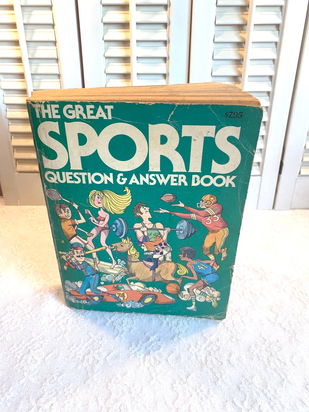 Vintage the Great Sports Question and Answer Book ~ 1979 - Etsy
