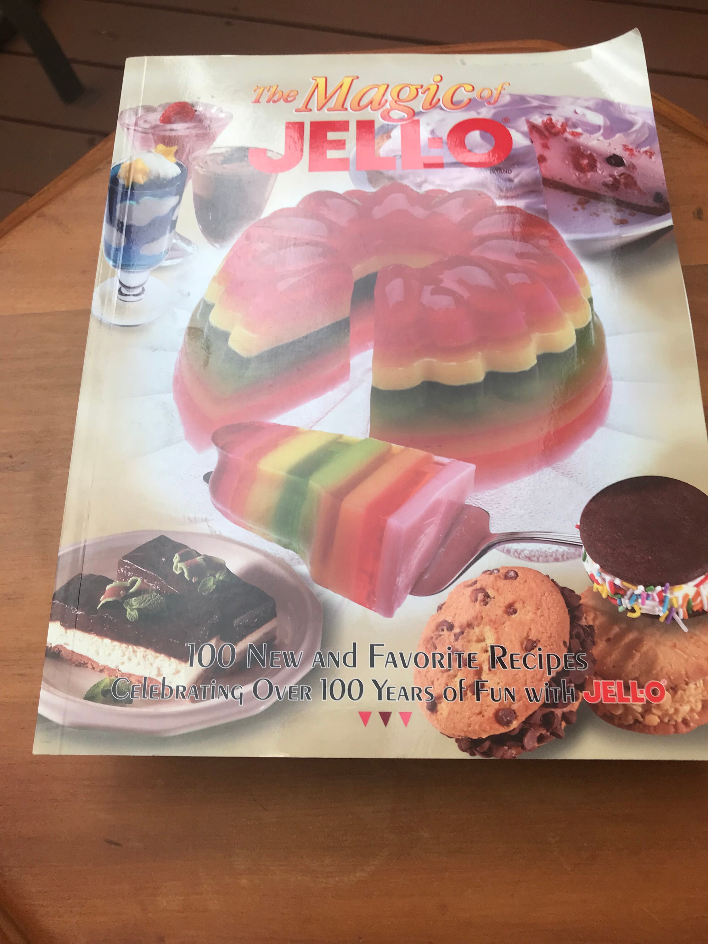 The Magic of Jello - Kraft Foods - Jello Treats - 1998 Jello Recipes - Etsy
