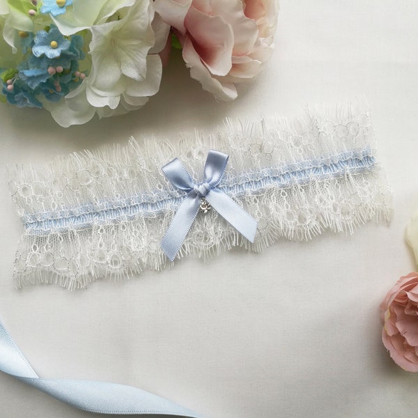 Blue Wedding Garter - Etsy