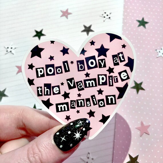 Pool Boy Vinyl Sticker Emo Cute Planner Stickers Kawaii - Etsy