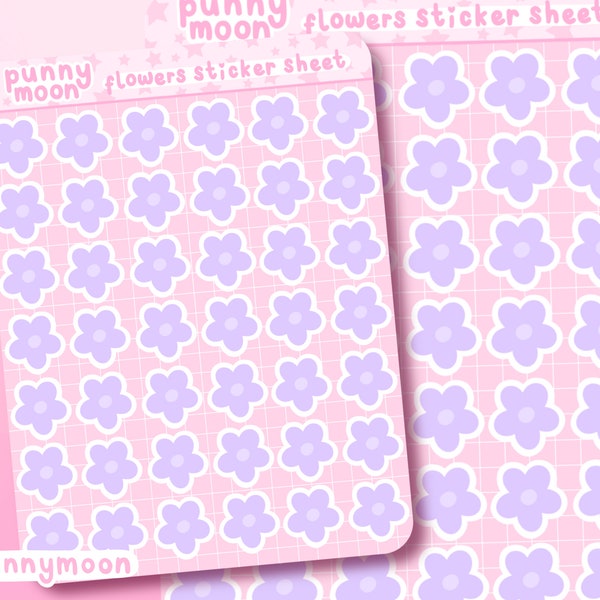 Purple and Pink Aesthetic Stickers - Etsy