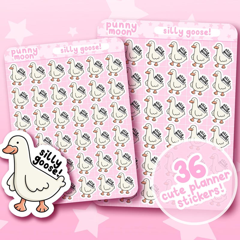 Sticker Sheets Silly - Etsy UK