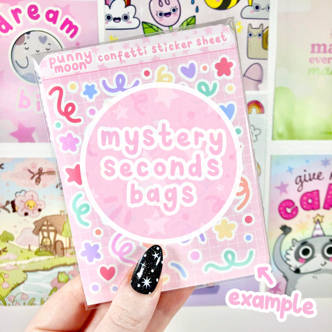 Cute Mystery Seconds Bag (small)| Kawaii Stationery Grab Bag| B-grade ...