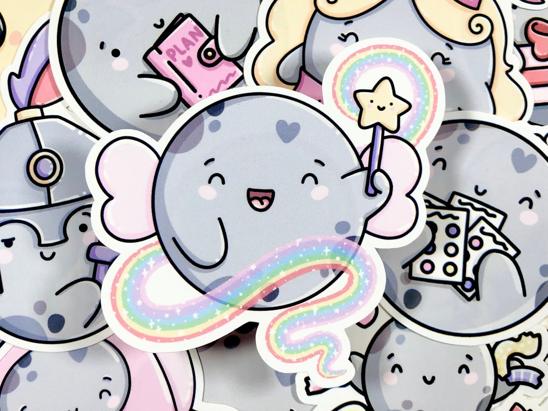 Cute Fairy Die-cut Sticker| Kawaii Fairytale Planner Decal| Bullet ...