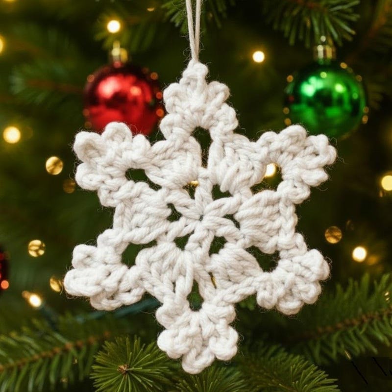 Snowflake Ornaments - Etsy