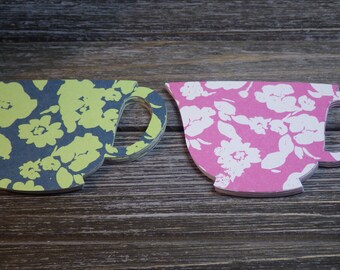 Tea Cup / Coffee Cup Die Cuts 40 PC Set Custom Orders | Etsy