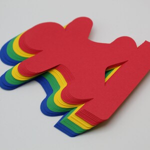 Gingerbread Man - Game Board Piece Die Cuts - Candyland Inspired - Game ...