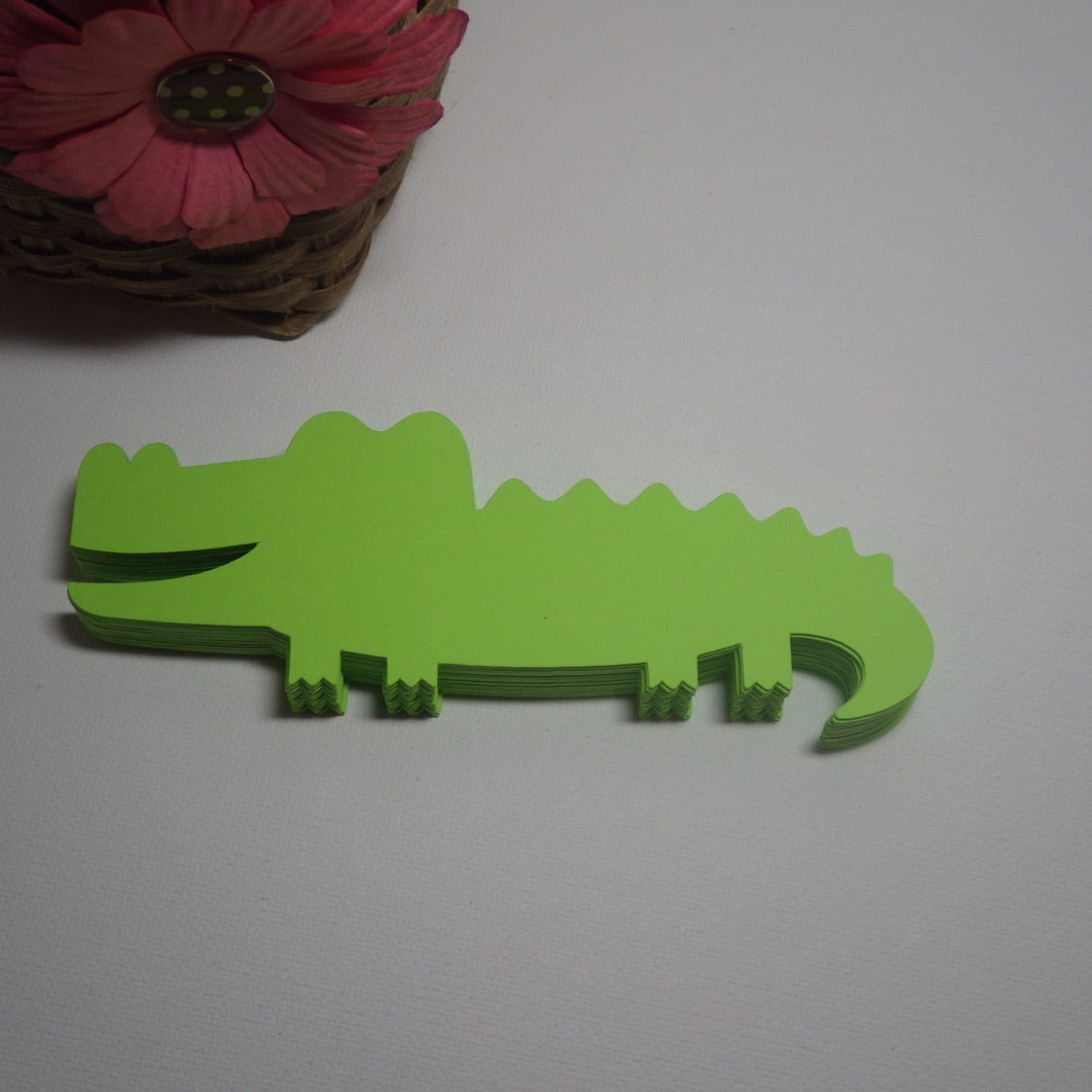 Alligator Die Cuts, Gator Die Cuts, Crocodile Die Cuts - Custom Orders ...