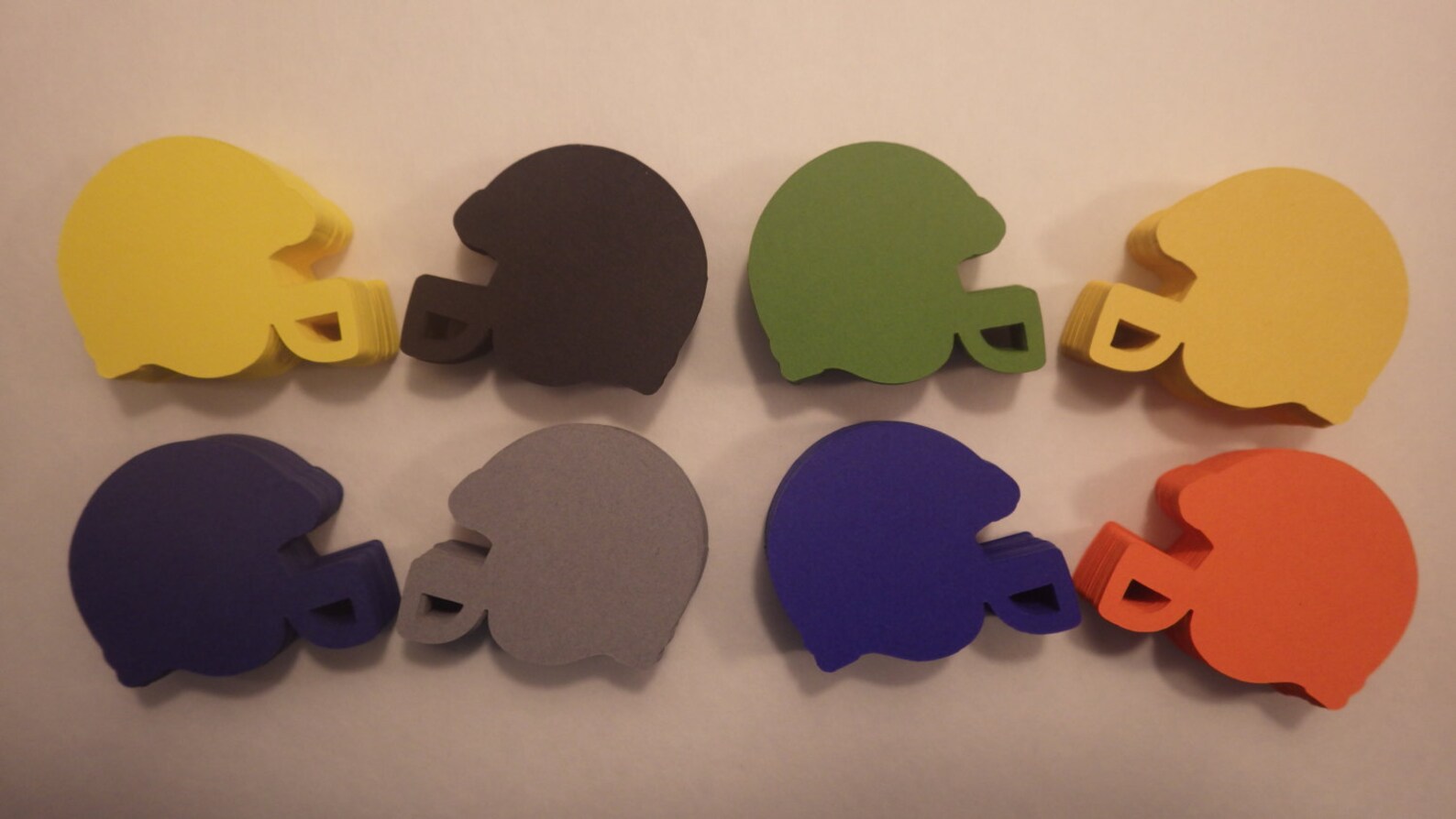 Football Helmet Die Cuts 120 PC Choose Your Own Team - Etsy