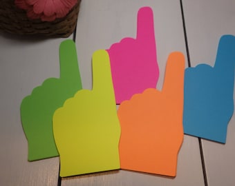 Foam Finger SVG Craft Pattern Football SVG Sports SVG - Etsy