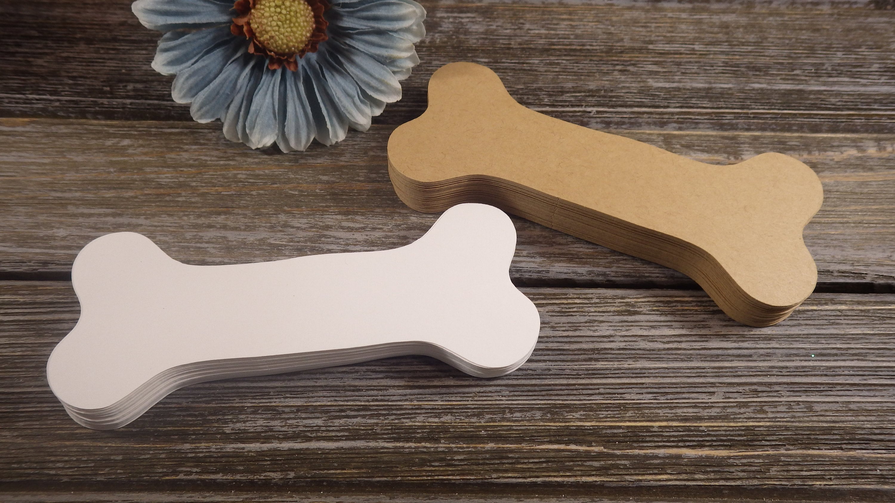 Bone Die Cuts / Bone Tags / Bones / Dog Bones / Dinosaur Bones / 5 X 2 ...