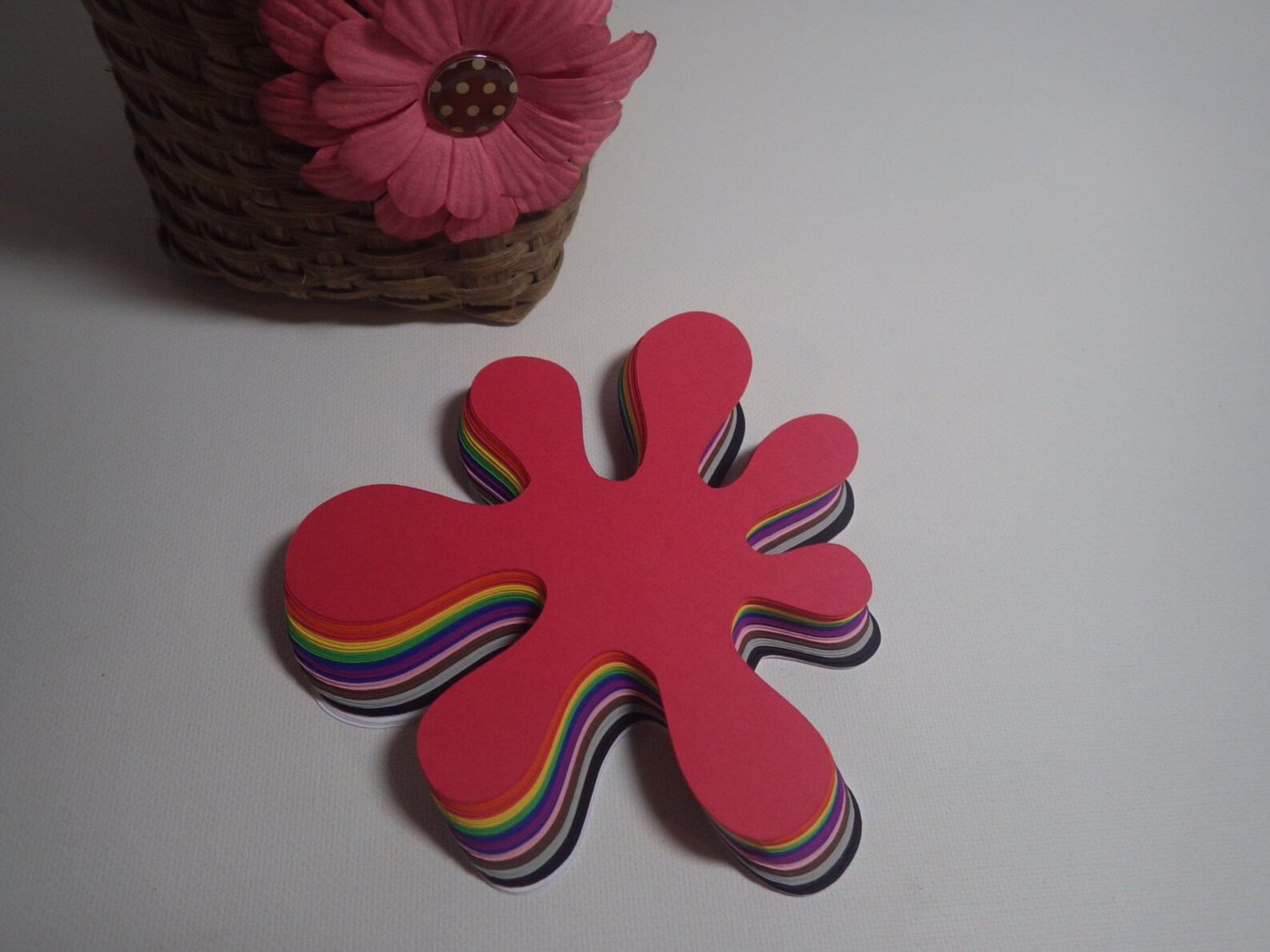 Paint Splatter Die Cuts Water Splat Die Cuts 44 PC Set - Etsy