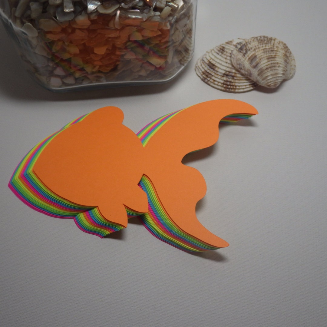 Large Goldfish Die Cuts, Fish Die Cuts - Custom Orders Welcome! VTC ...