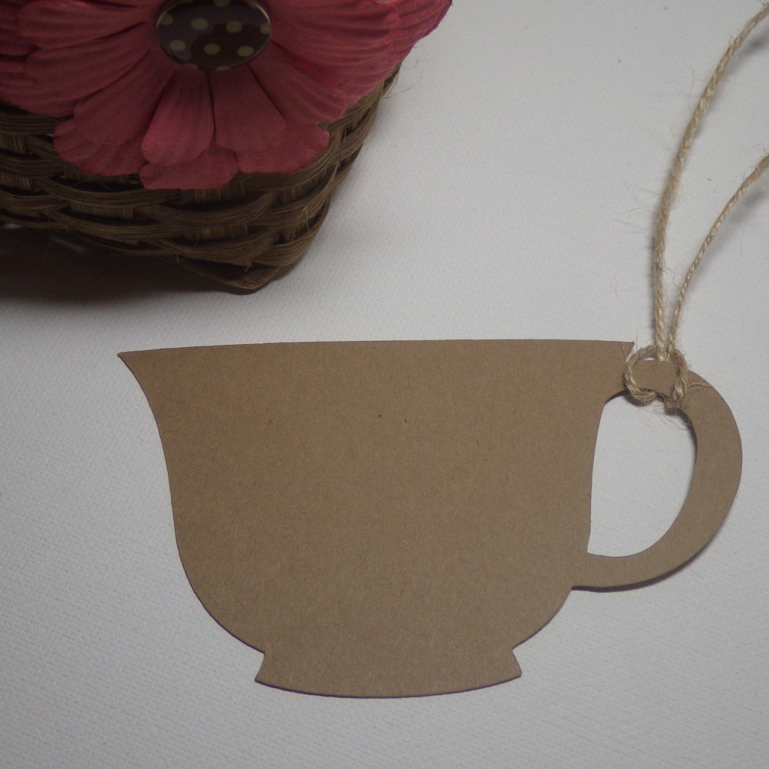 Tea Cup / Coffee Cup Die Cuts 40 PC Set 4.1 X 2.5 Custom | Etsy