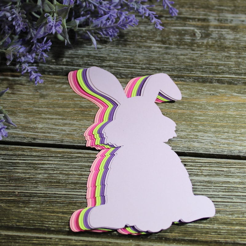 Bunny Die Cut - Etsy