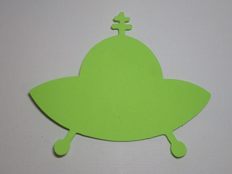 UFO Die Cuts - Spaceship Die Cuts - 30 PC Set - Custom Orders Welcome ...