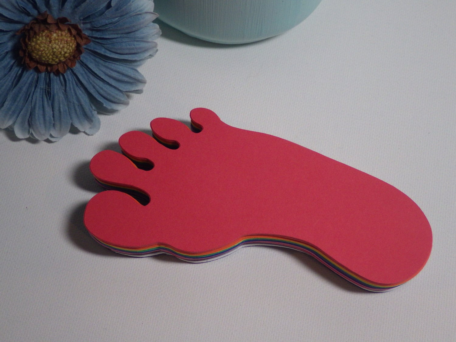 Feet Foot Die Cuts 66 PC Set 2.5 X 5.18 inches | Etsy