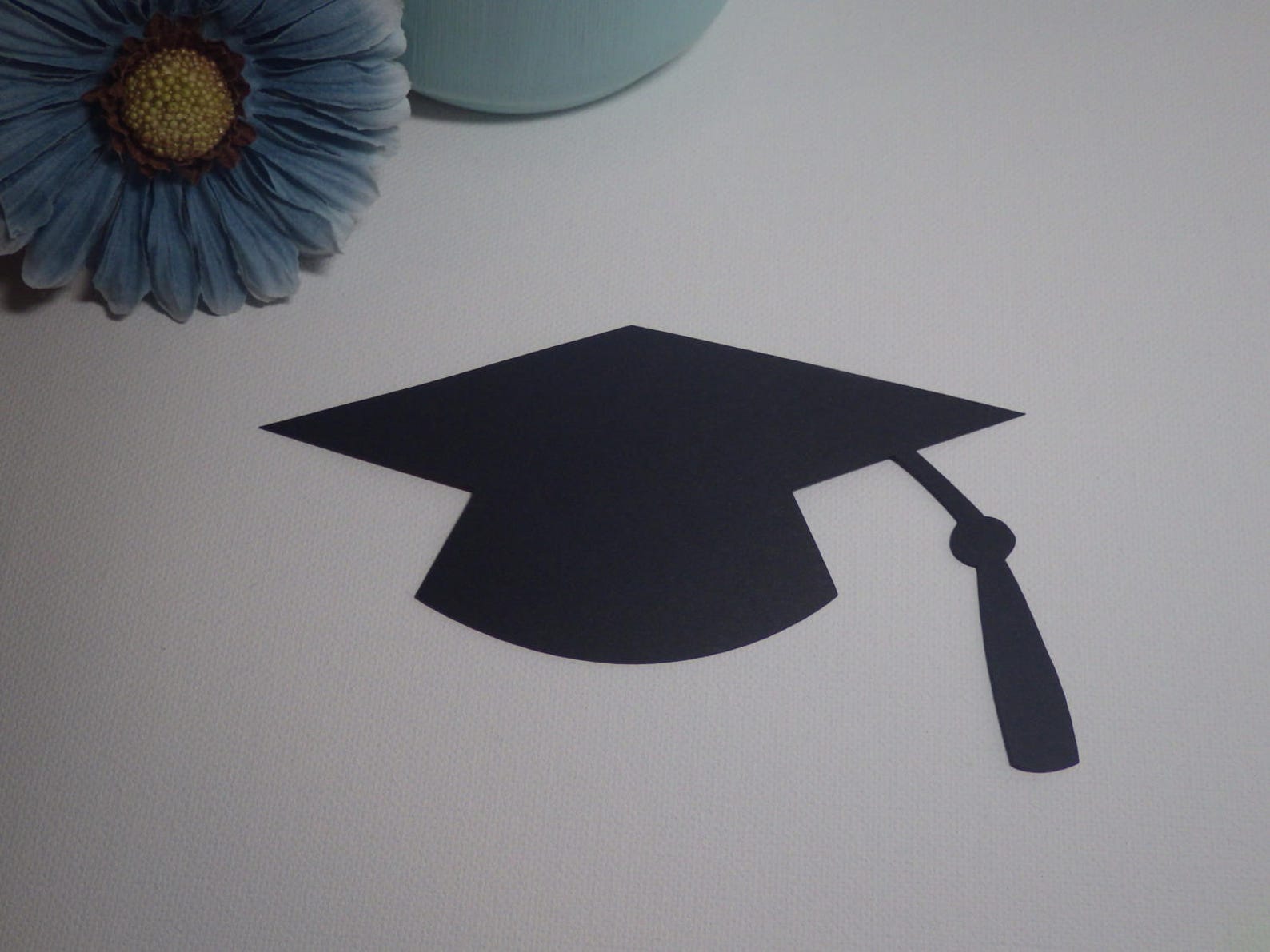 Graduation Cap Die Cuts - 20 PC - 5.5 X 3.41 - Choose Your Color(s ...