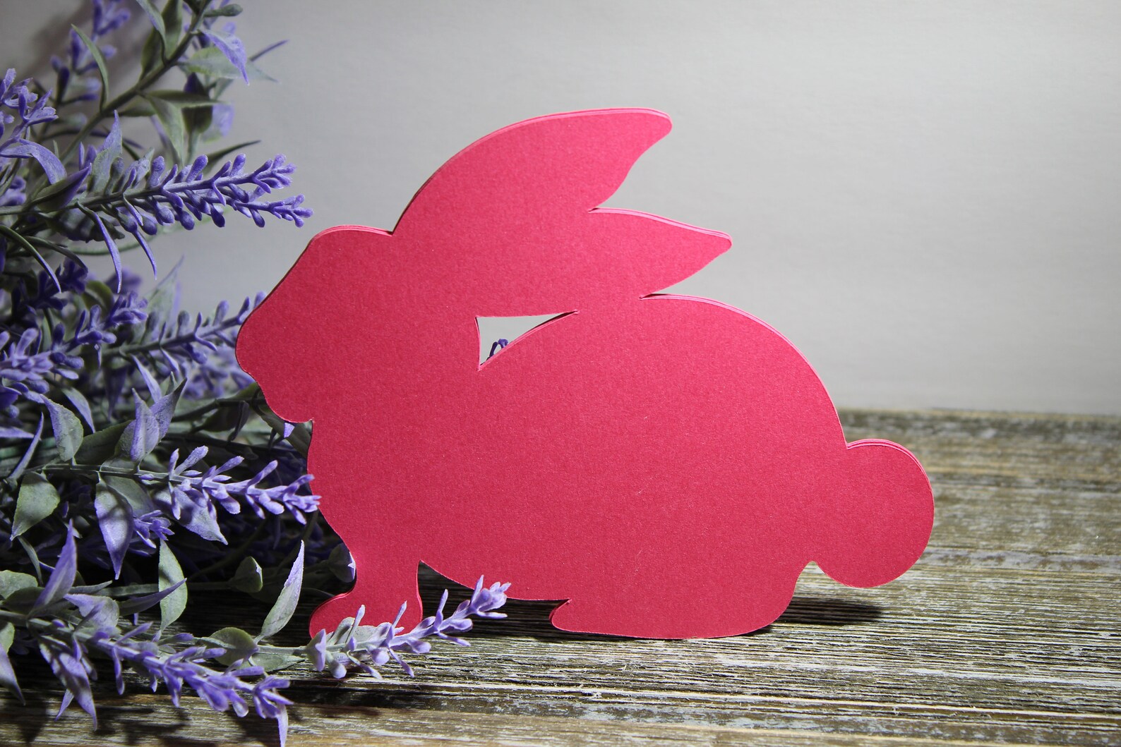 Bunny Die Cuts Rabbit Die Cuts Spring Easter 24 PC Set | Etsy