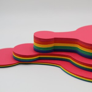 Game Board Piece Die Cuts - Game Pieces - Sorry Inspired - Game Boards ...