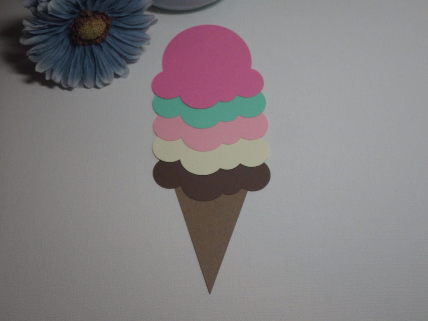 Ice Cream Cone Die Cuts-72 Piece Set Bulletin Boards - Etsy