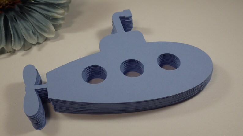 Submarine Die Cuts Sub Die Cuts 30 PC Set 4 Inch X 2.848 | Etsy