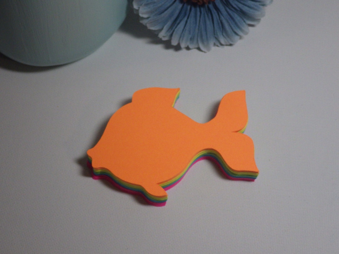 Fish Die Cuts - 45 PC Set - 3.55 X 2.5 Inch - Custom Orders Welcome ...