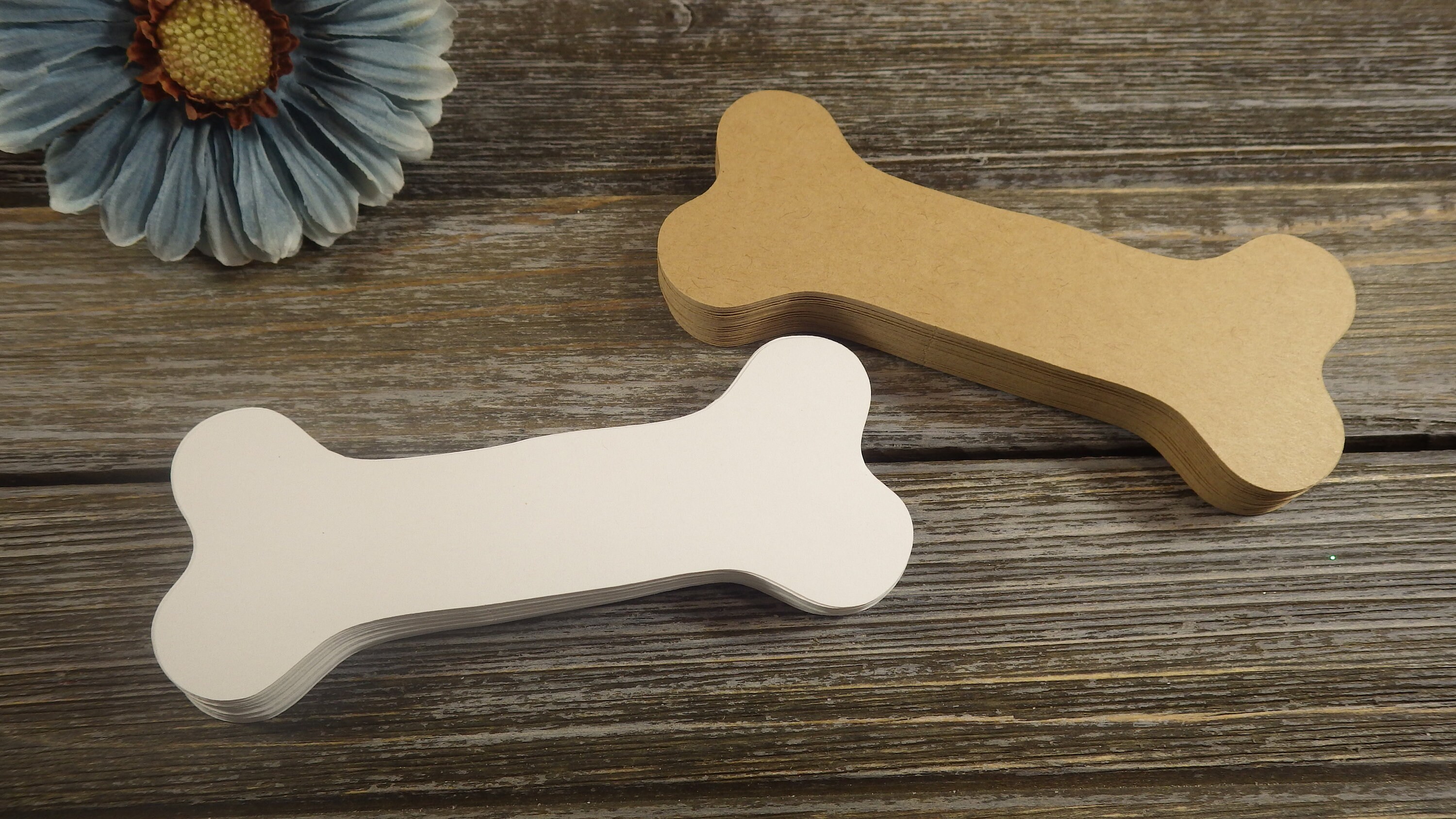 Bone Die Cuts / Bone Tags / Bones / Dog Bones / Dinosaur Bones / 5 X 2 ...