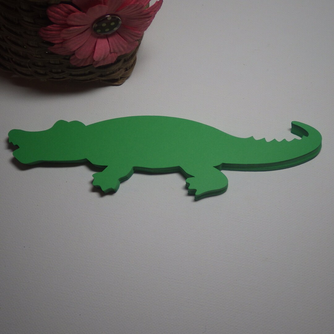 Alligator Die Cuts / Gator / 7.54 X 2 / 25 PC Set / Custom Orders ...