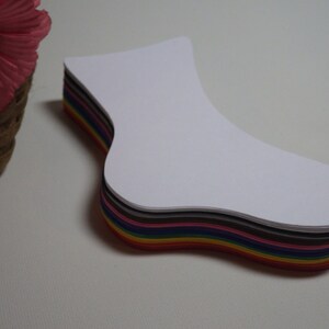 Sock Die Cuts - 66 PC Set - 4.43 Inch X 4 Inch - Custom Orders Welcome ...