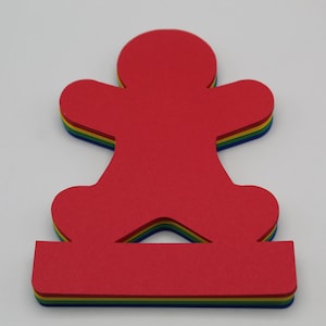 Gingerbread Man - Game Board Piece Die Cuts - Candyland Inspired - Game ...