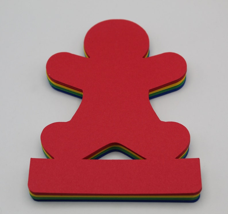 Gingerbread Man Game Board Piece Die Cuts Candyland - Etsy