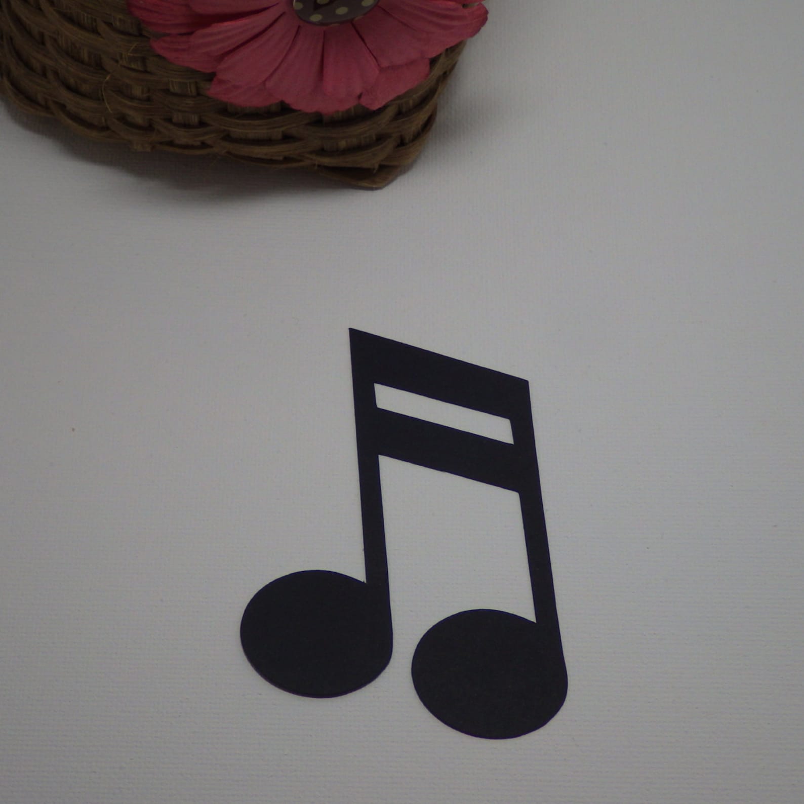 Music Note Die Cuts Choose Your Colors Custom Orders - Etsy