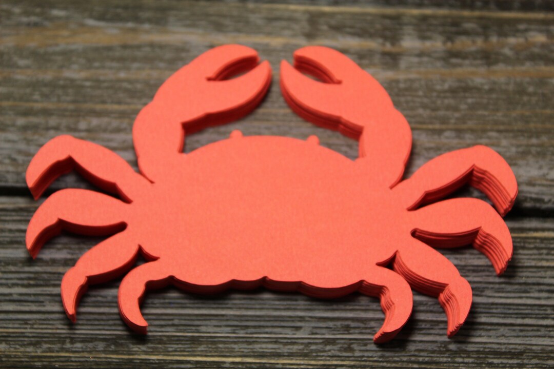 Crab Die Cuts - Ocean Life - Sea Life - 30 PC Set - 4.76 X 3 Inch ...