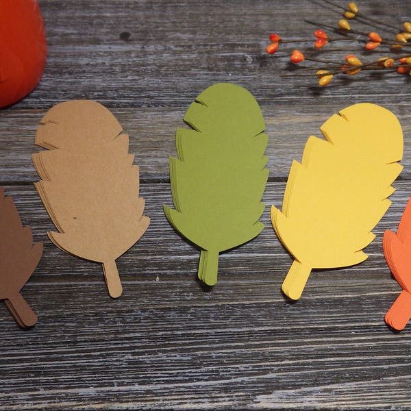 Feather Die Cut - Etsy