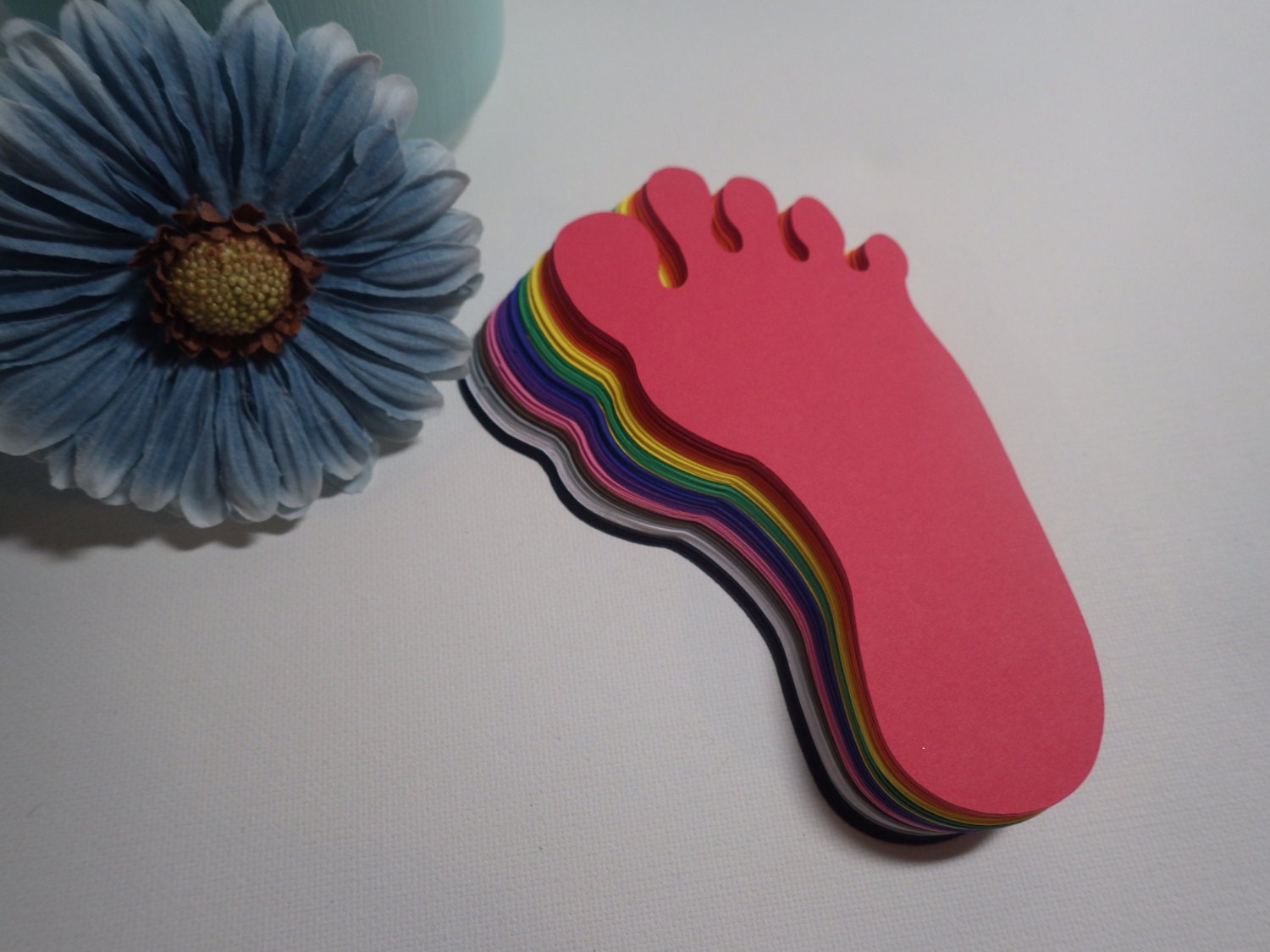 Feet Foot Die Cuts 66 PC Set 2.5 X 5.18 Inches | Etsy